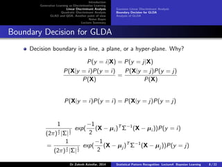 Dr azimifar pattern recognition lect4 | PDF