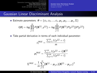 Dr azimifar pattern recognition lect4 | PDF