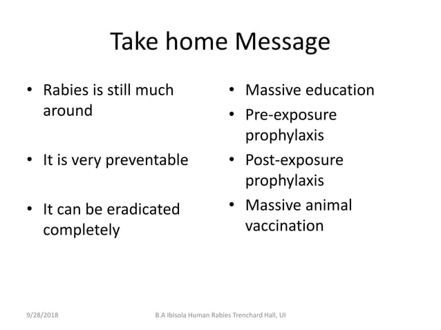 Human Rabies | PPTX | Infectious Diseases | Diseases and Conditions