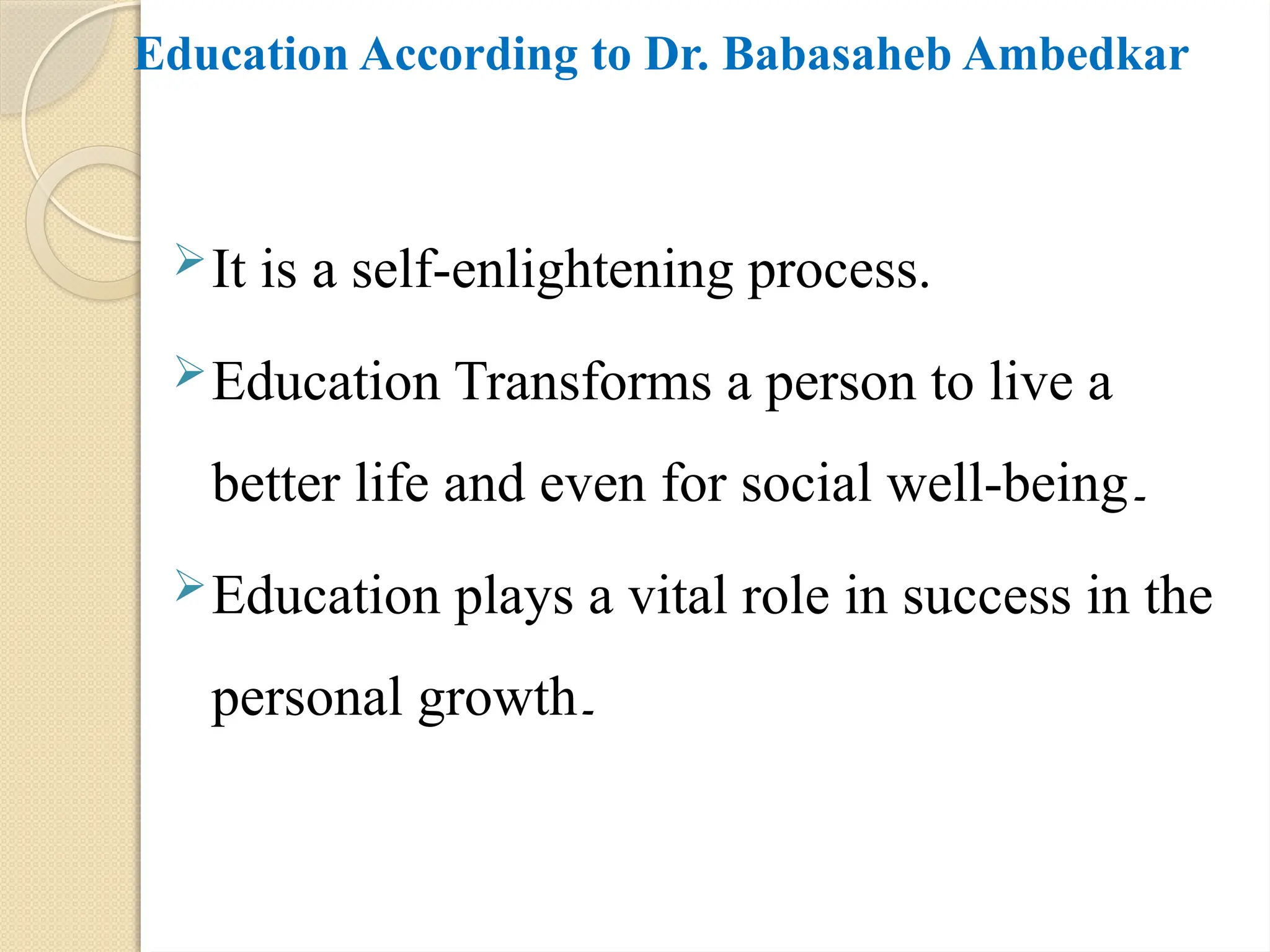 Dr Babasaheb Ambedkar an Educational thinker.pptx