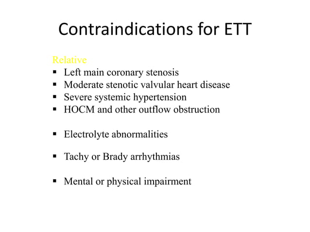 Dr bassey treadmill exercise stress test | PPT