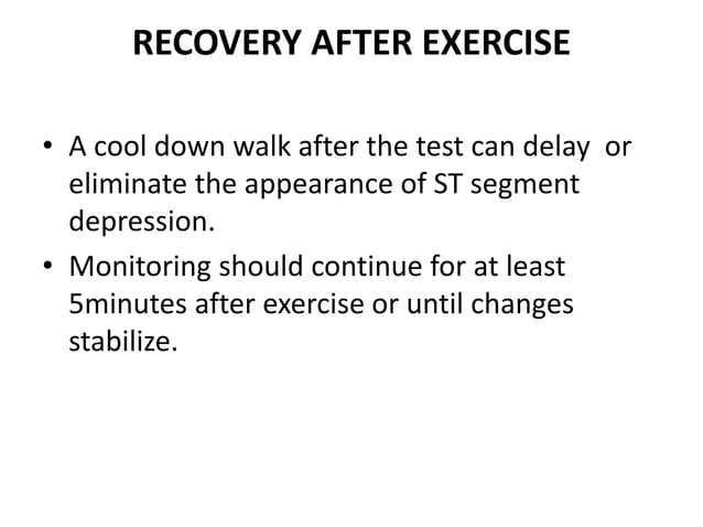Dr bassey treadmill exercise stress test | PPT