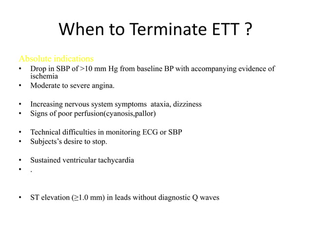 Dr bassey treadmill exercise stress test | PPT