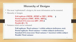 Bioequivalence of Highly Variable Drug Products | PPTX