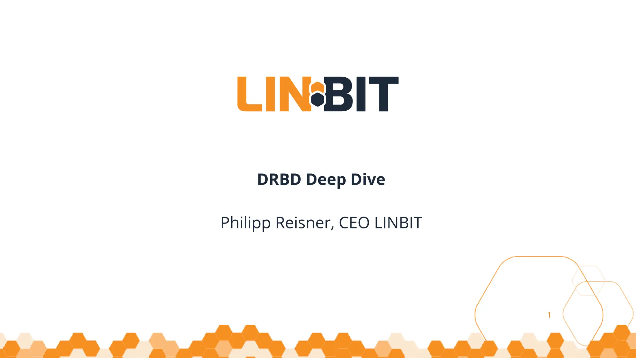 DRBD Deep Dive - Philipp Reisner - LINBIT | PPT