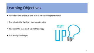 Dr Beem Beeka Lean Start up entrepreneurship | PPTX