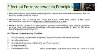 Dr Beem Beeka Lean Start up entrepreneurship | PPTX