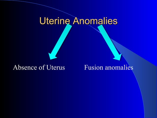 Embryology and congenital anomalies of female reproductive system for ...