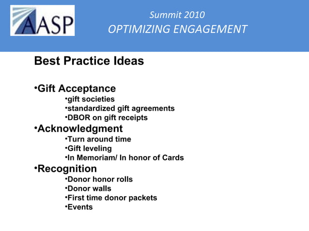Dr best practices2010 lmw | PPT