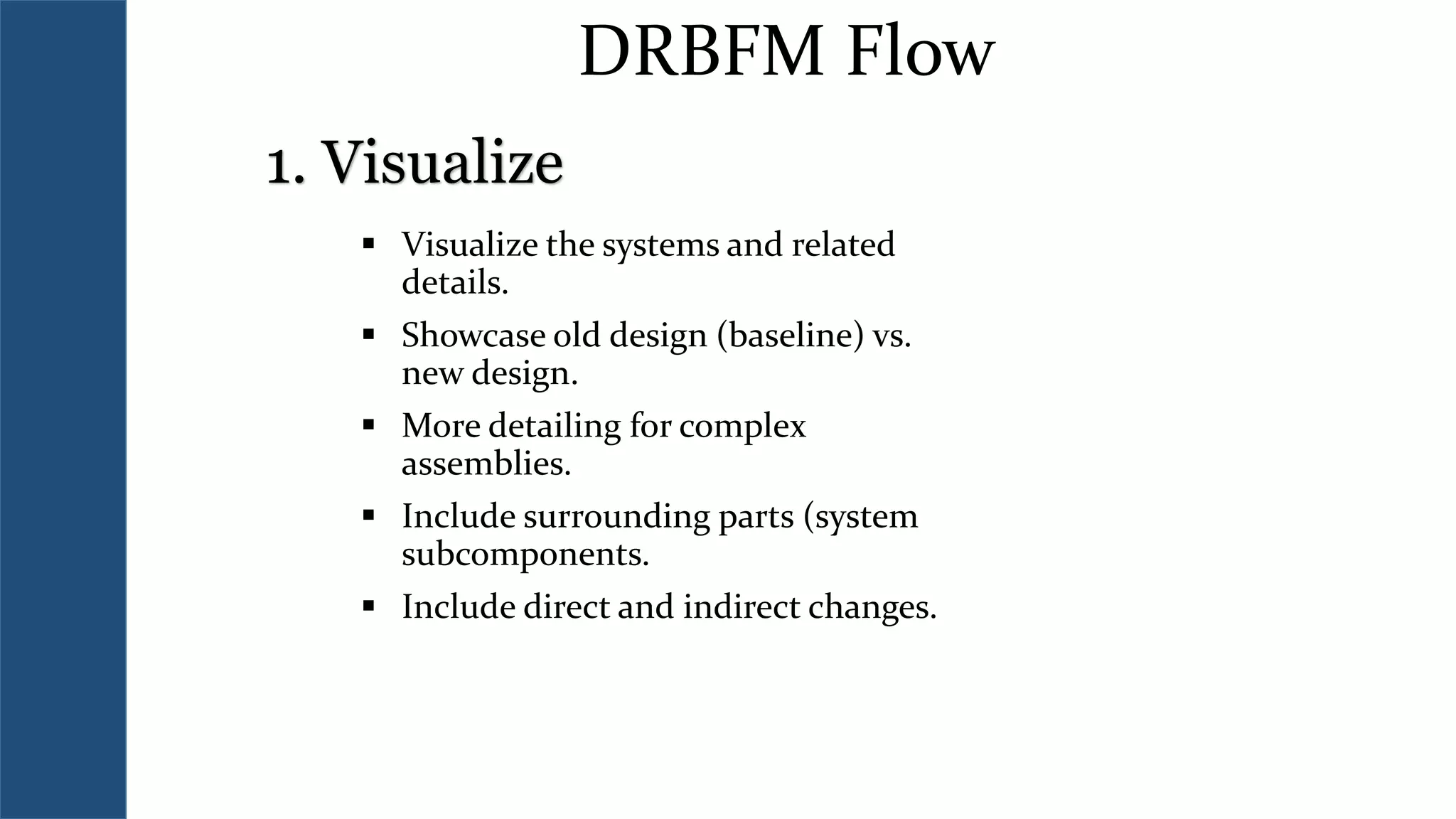 Design Review Based on Failure Mode (DRBFM) Course | PPTX | Civil ...