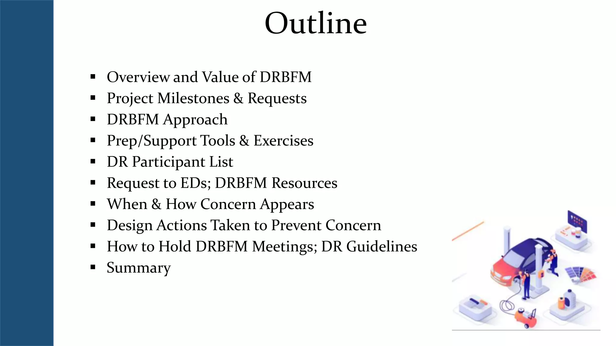 Design Review Based on Failure Mode (DRBFM) Course | PPTX | Civil ...