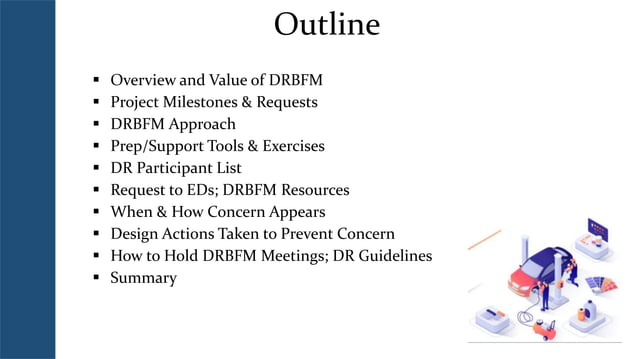 Design Review Based on Failure Mode (DRBFM) Course | PPTX | Civil ...