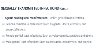 SEXUALLY TRANSMITTED INFECTIONS part .pptx