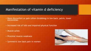 vitamin D deficiency | PPTX