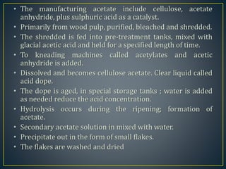 Dr bmn college - acetate rayon , aramid fibers | PPTX