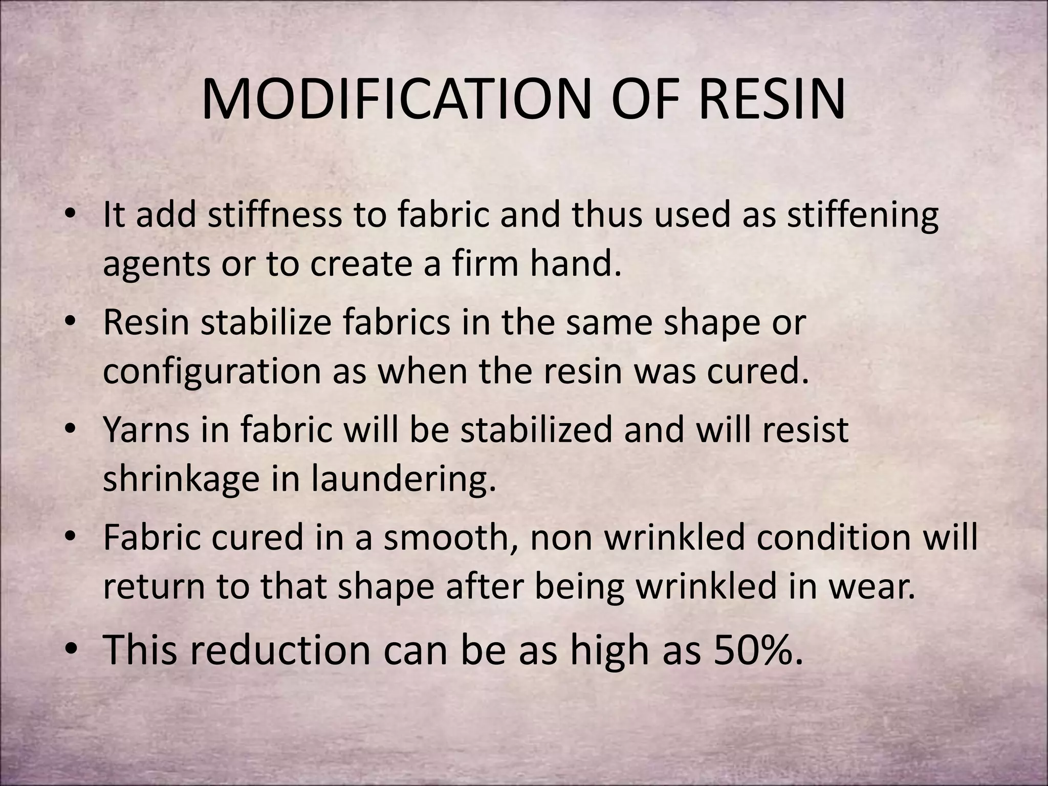 Dr bmn college special finishes for textiles | PPT | Needlework | Arts ...