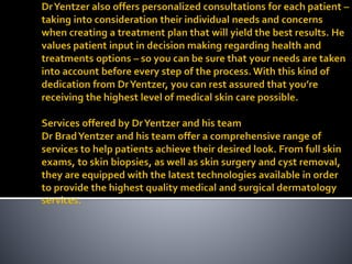 Dr Brad Yentzer | PDF