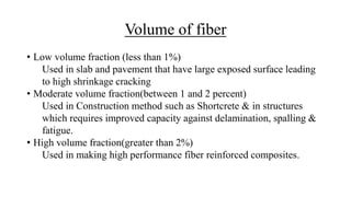 Fiber Reinforced Concrete | PPTX