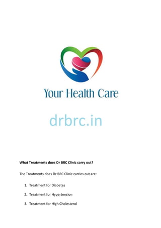 Dr BRC Clinic Lucknow, Biswaroop Roy Chowdhury - drbrc.in