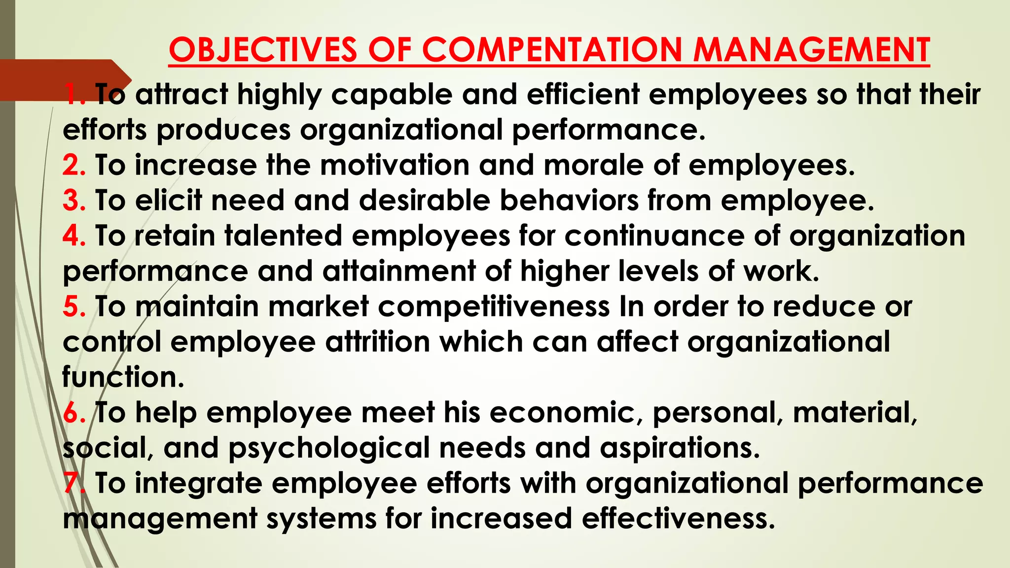 Essence of compensation management | PPTX