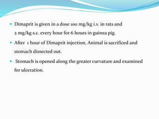 Dr bushra antiulcer screening | PPTX