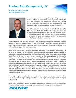 David R. Carothers | PDF