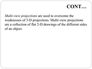 theory of projection | PPTX