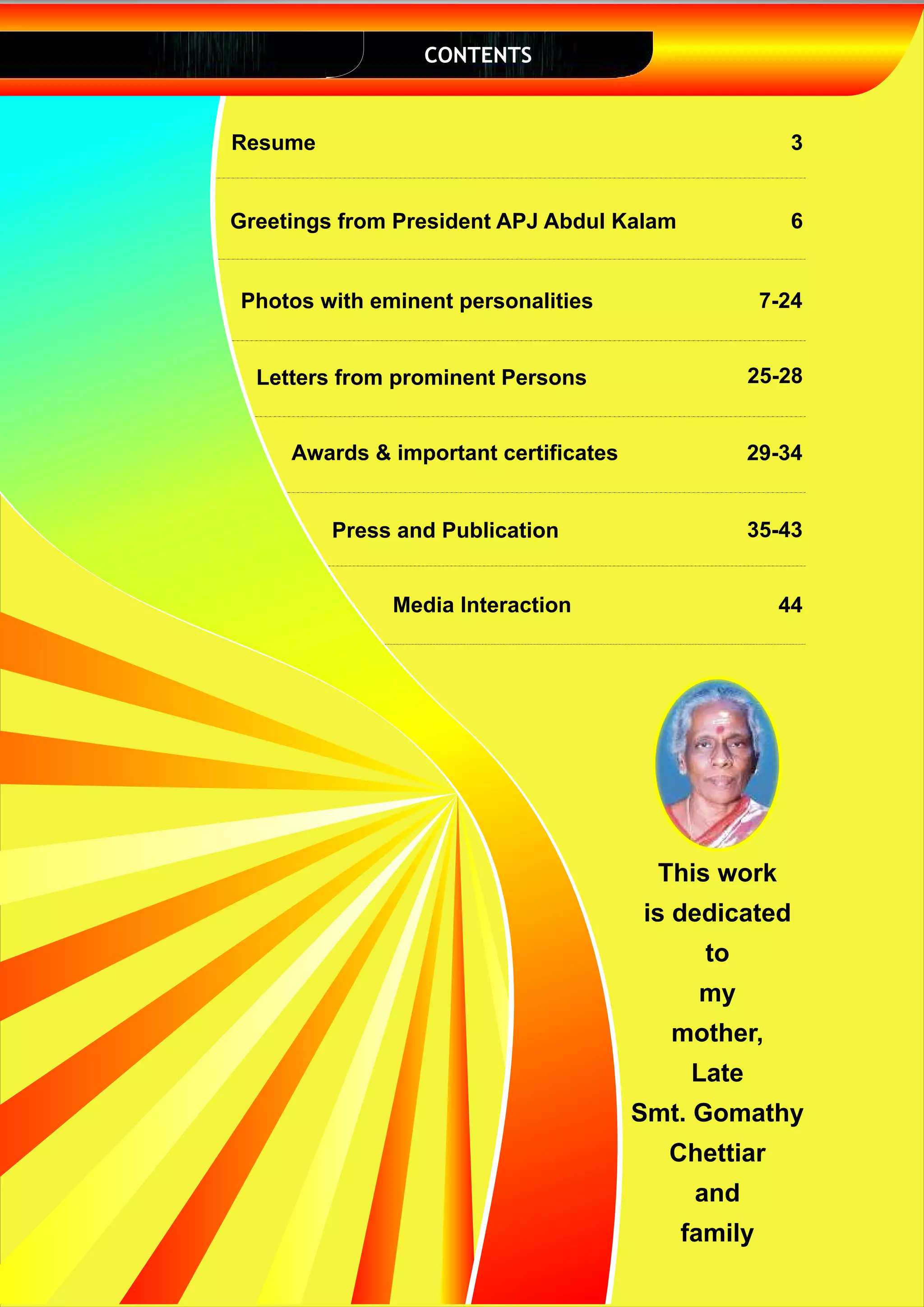 Dr chettiar arunachalam profile coral | PDF