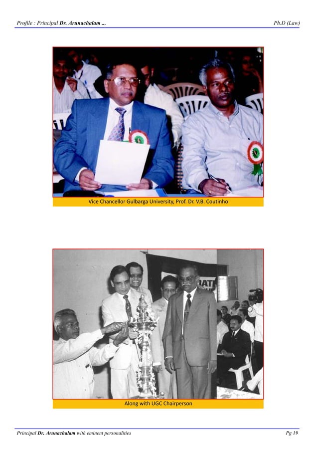 Dr chettiar arunachalam profile coral | PDF