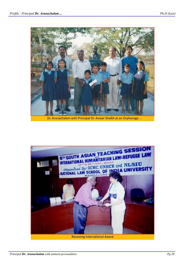 Dr chettiar arunachalam profile coral | PDF