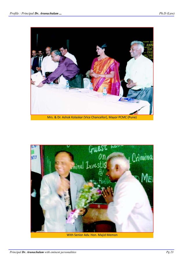 Dr chettiar arunachalam profile coral | PDF