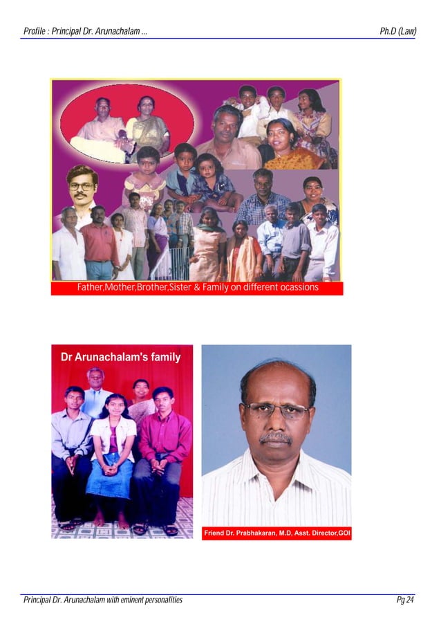 Dr chettiar arunachalam profile coral | PDF