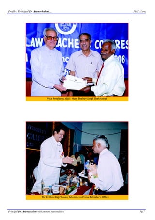 Dr chettiar arunachalam profile coral | PDF