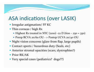 Current Trends in Refractive Surgery - Lecture given at Harvard by Emil ...