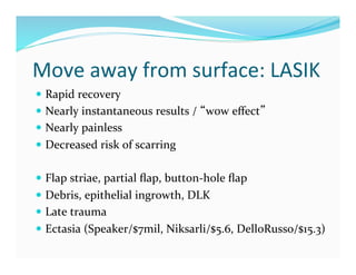 Current Trends in Refractive Surgery - Lecture given at Harvard by Emil ...