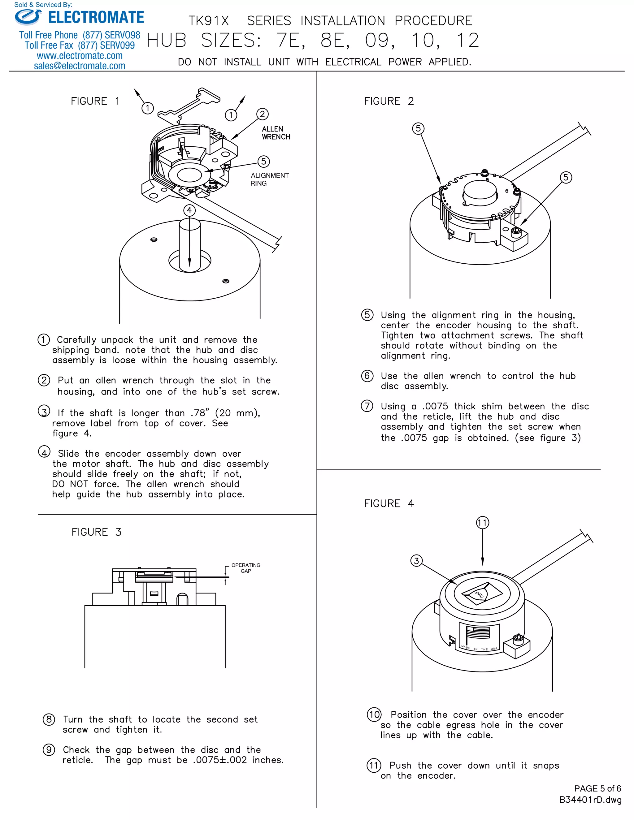 Drc packaged encoders-tk91-data-sheet | PDF