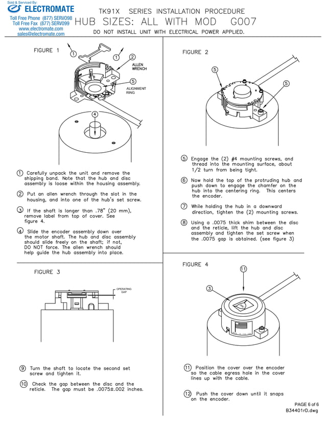 Drc packaged encoders-tk91-data-sheet | PDF