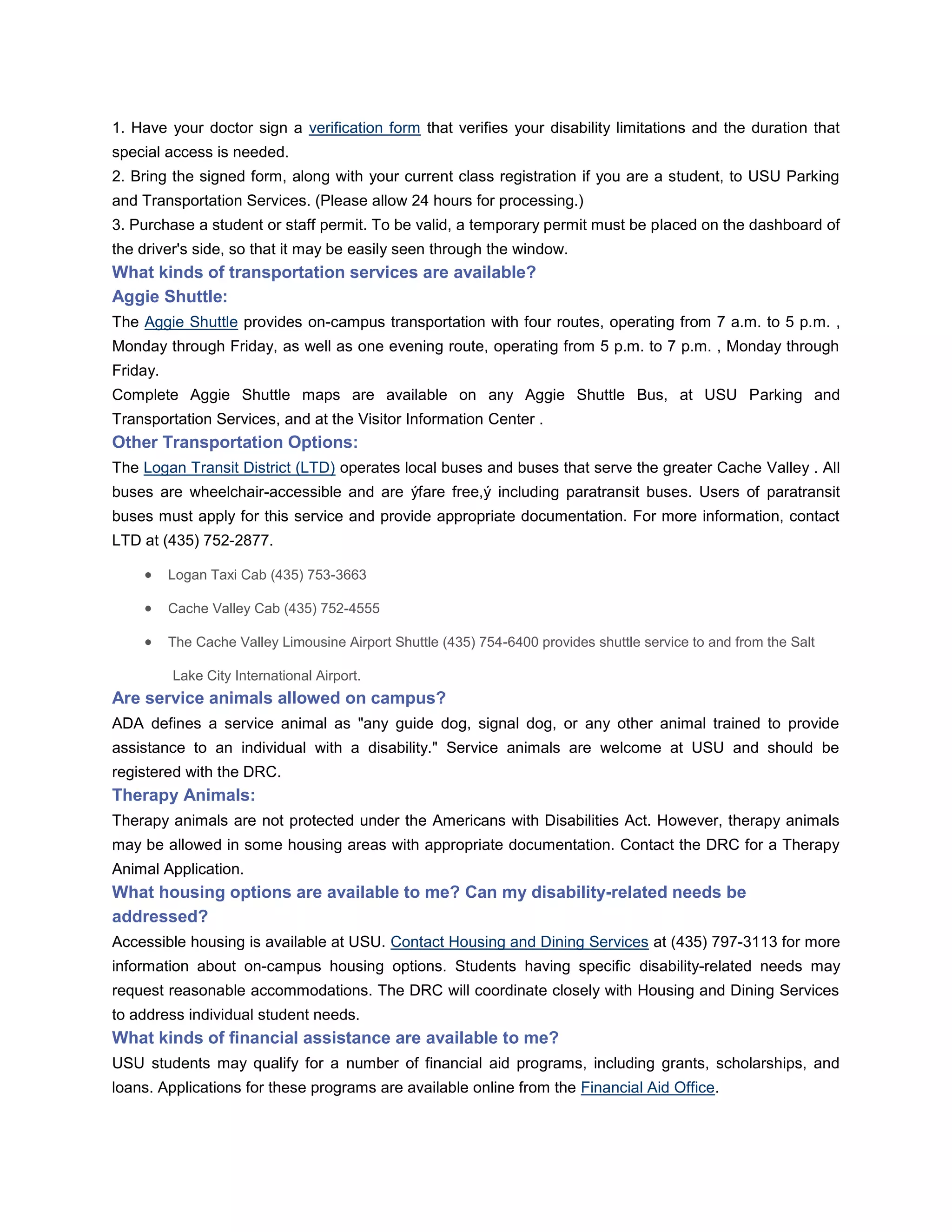 DRC policy & procedure handbook | DOCX | College Planning | College ...