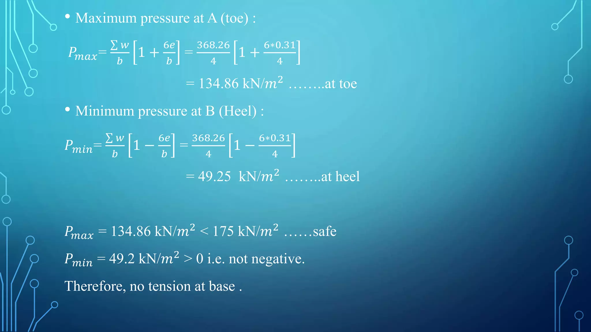 Cantilever Retaining Wall | PPTX