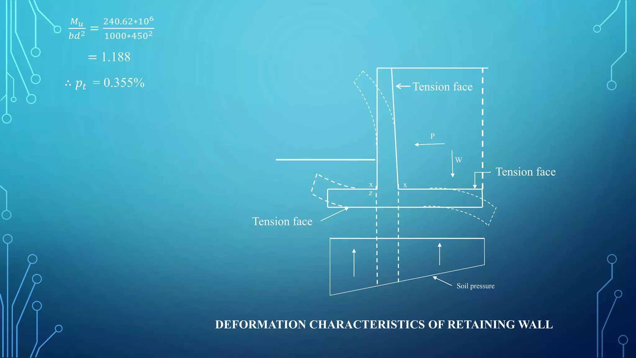 Cantilever Retaining Wall | PPTX