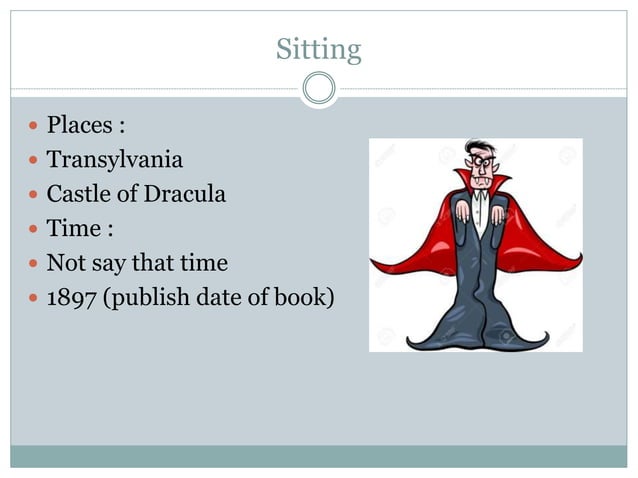 Drácula De Bram Stoker | PPT