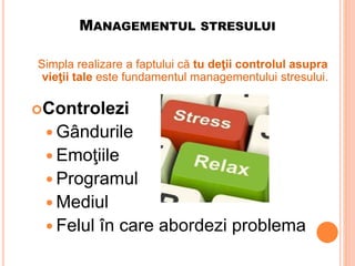 Drd. Culda Gabriela - Stresul și managementul stresului.ppt