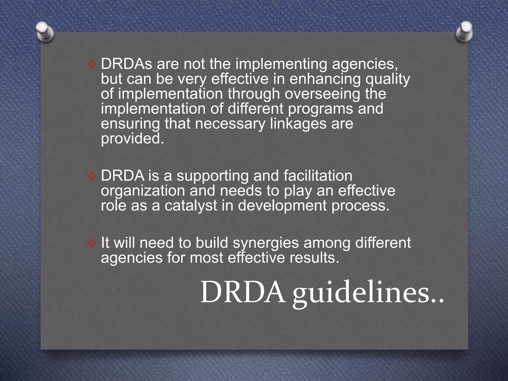 DRDA Basic strategy. | PPTX