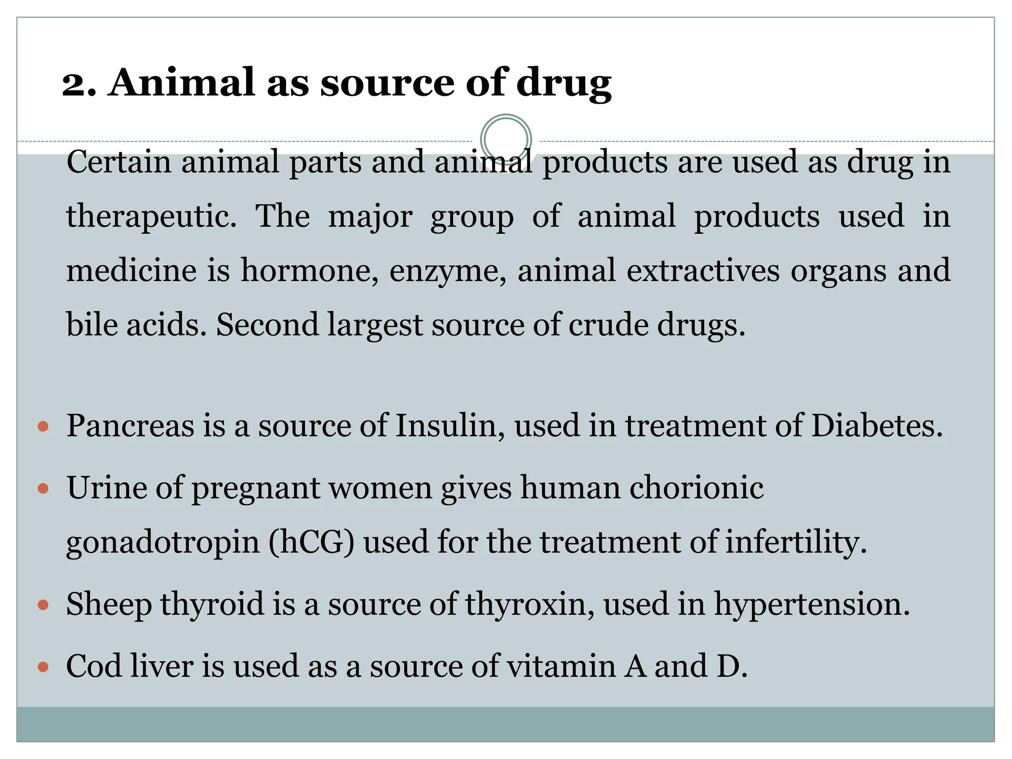 Sources of Crude Drugs | PPTX