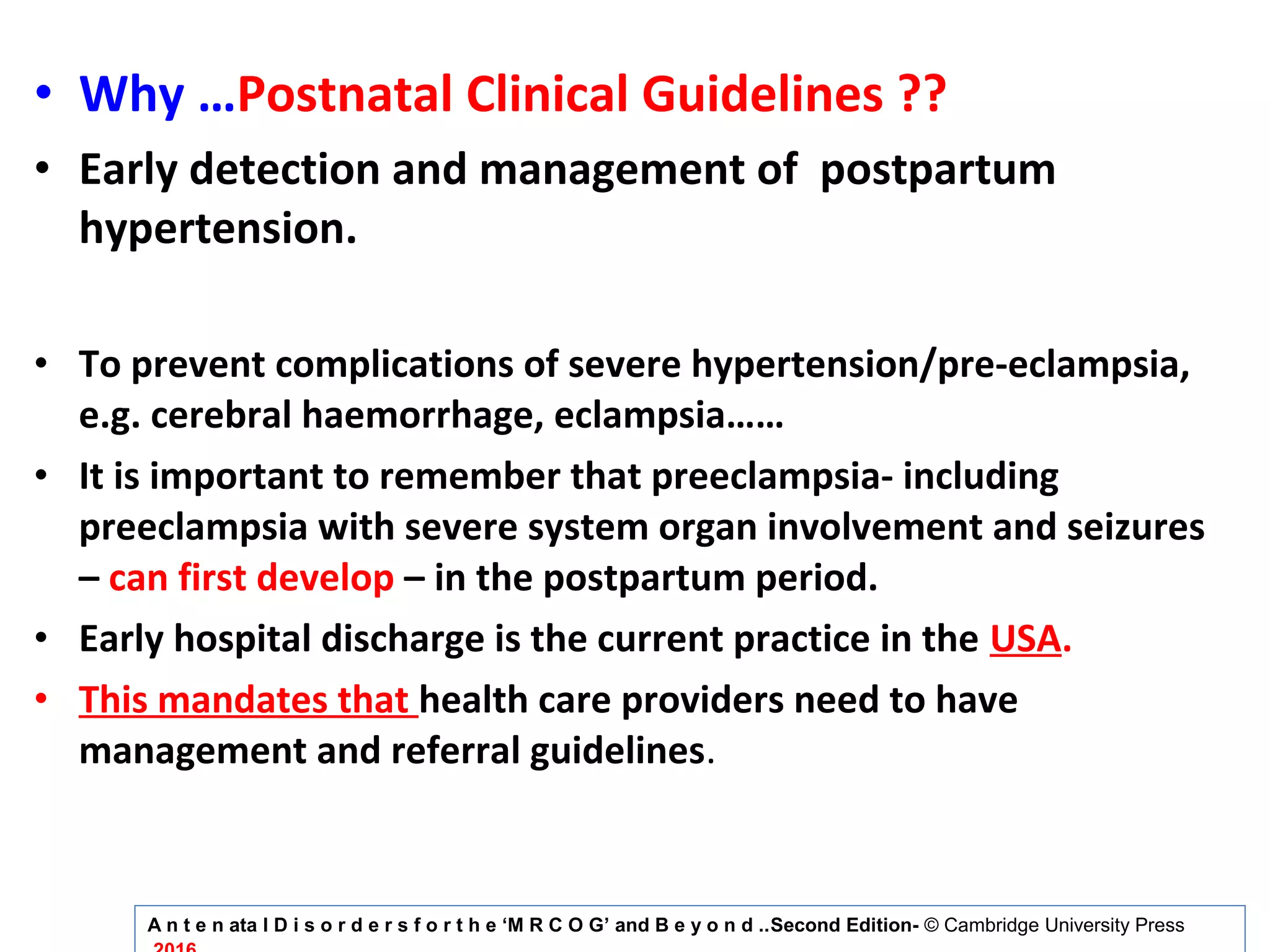 Dr darweish postpartum hypertensin | PPT