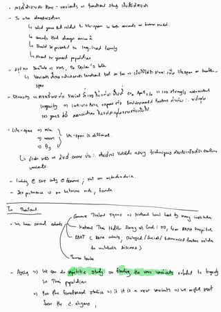 Preparation note on longevity for discussion | PDF