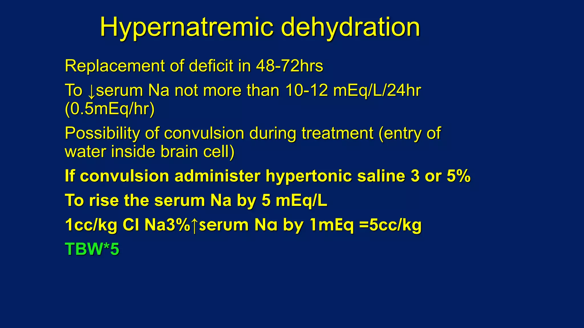 fluid therapy hypernatremia | PDF | First Aid | Injuries