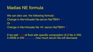 fluid therapy hypernatremia | PPT