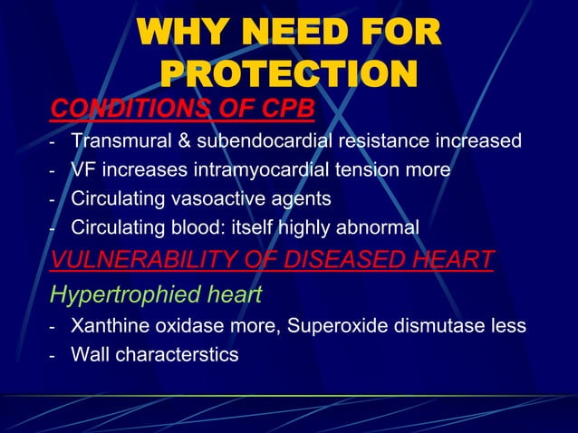Myocardial Protection | PPT