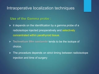 Parathyroid gland anatomy, its disorders and manangement | PPT